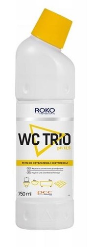 ROKO PROFESSIONAL WC TRIO płyn do czyszczenia wybielania i dezynfekcji ...